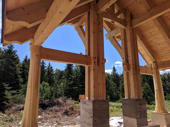 Rich’s New Home Update. Plus, Mythbusters, Timber vs. Log Edition ...
